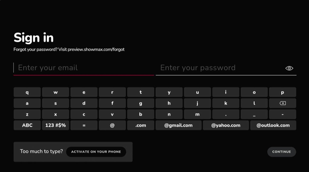 How to watch Showmax on the smart TV app
