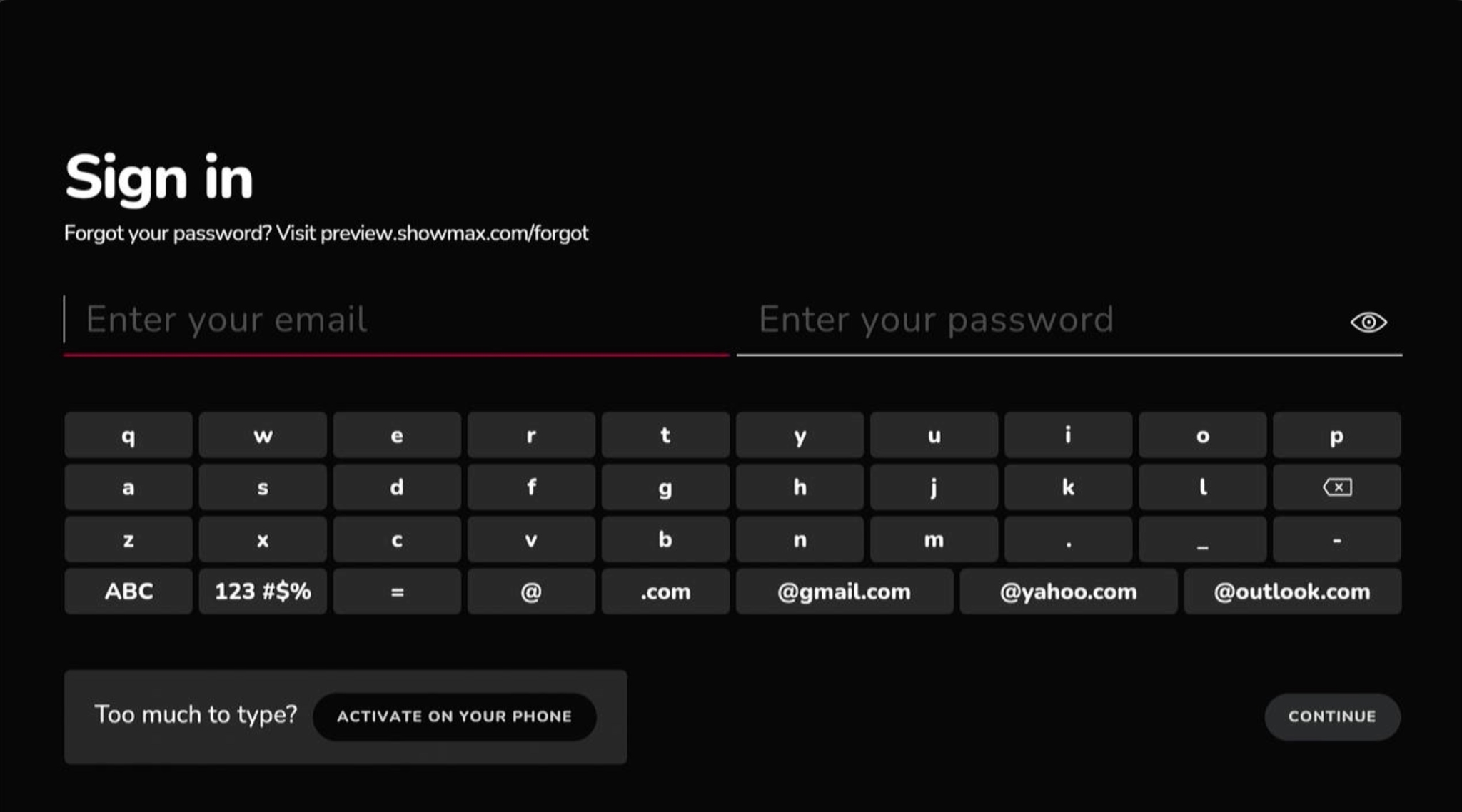 How to watch Showmax on the smart TV app